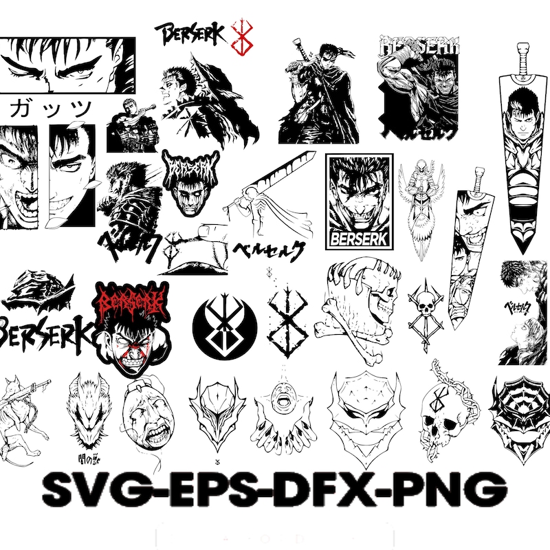 Berserk Manga Digital - Etsy