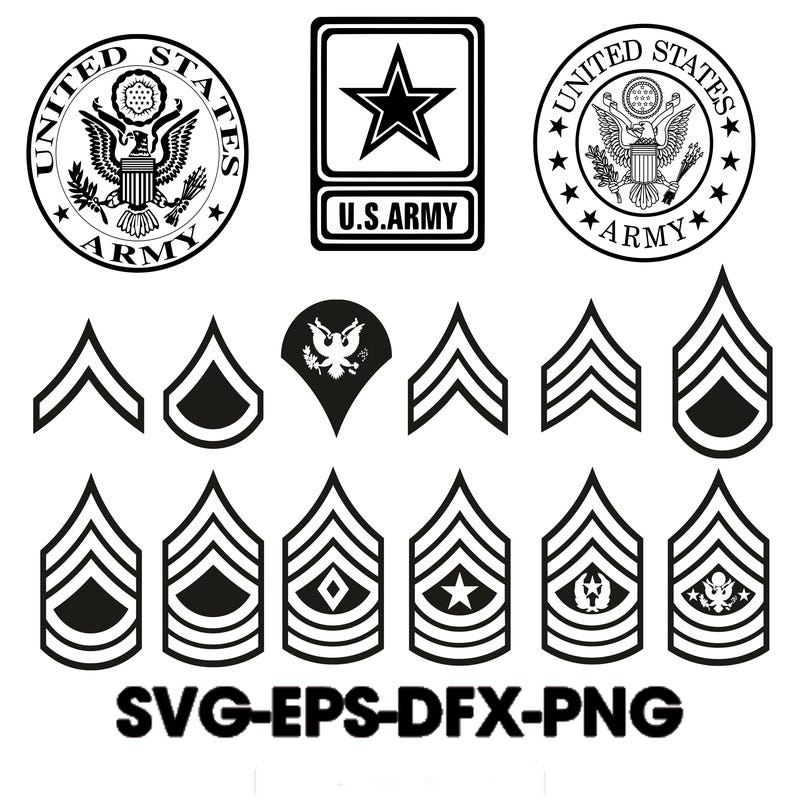 Us Army Svg - Etsy