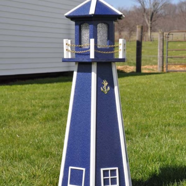 Outdoor Lighthouse Solar - Etsy