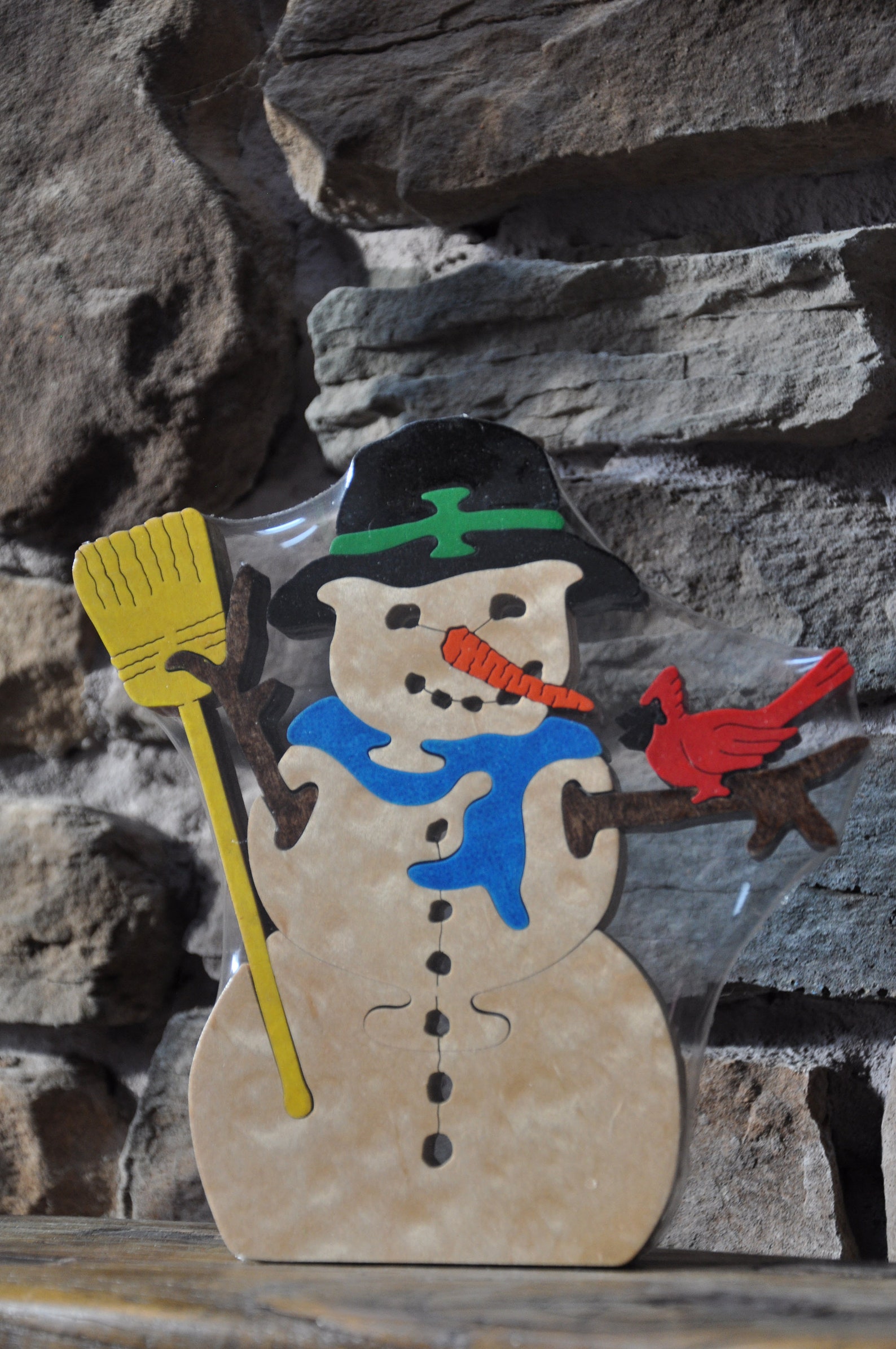 Snowman Winter Snow Puzzle Frosty Toy Christmas Holiday | Etsy