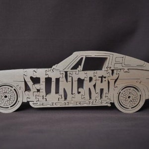 Custom Car or Truck Puzzle Made With the NAME of Your Choice Pick ...