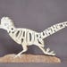 Roadrunner Bird Wooden Puzzle Toy Hand Cut With Scroll Saw Figurine Art ...