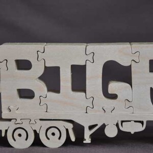 Semi Truck Driver Big Rig Conventional Trucking Puzzle Wooden Toy Hand ...