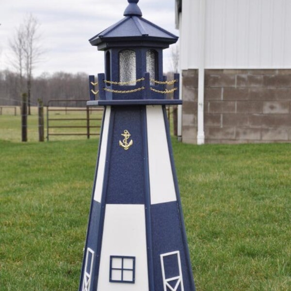 Outdoor Lighthouse Solar - Etsy