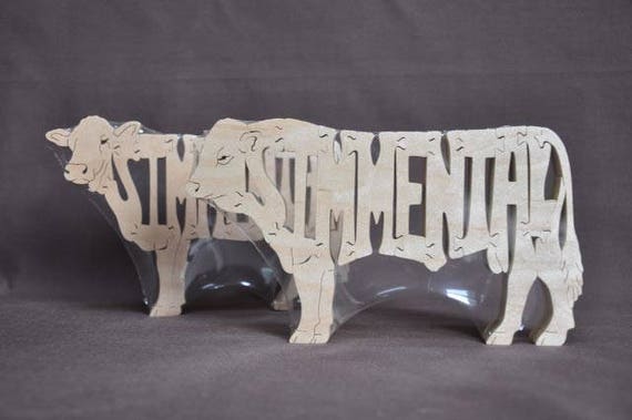 Simmental Cow Toy