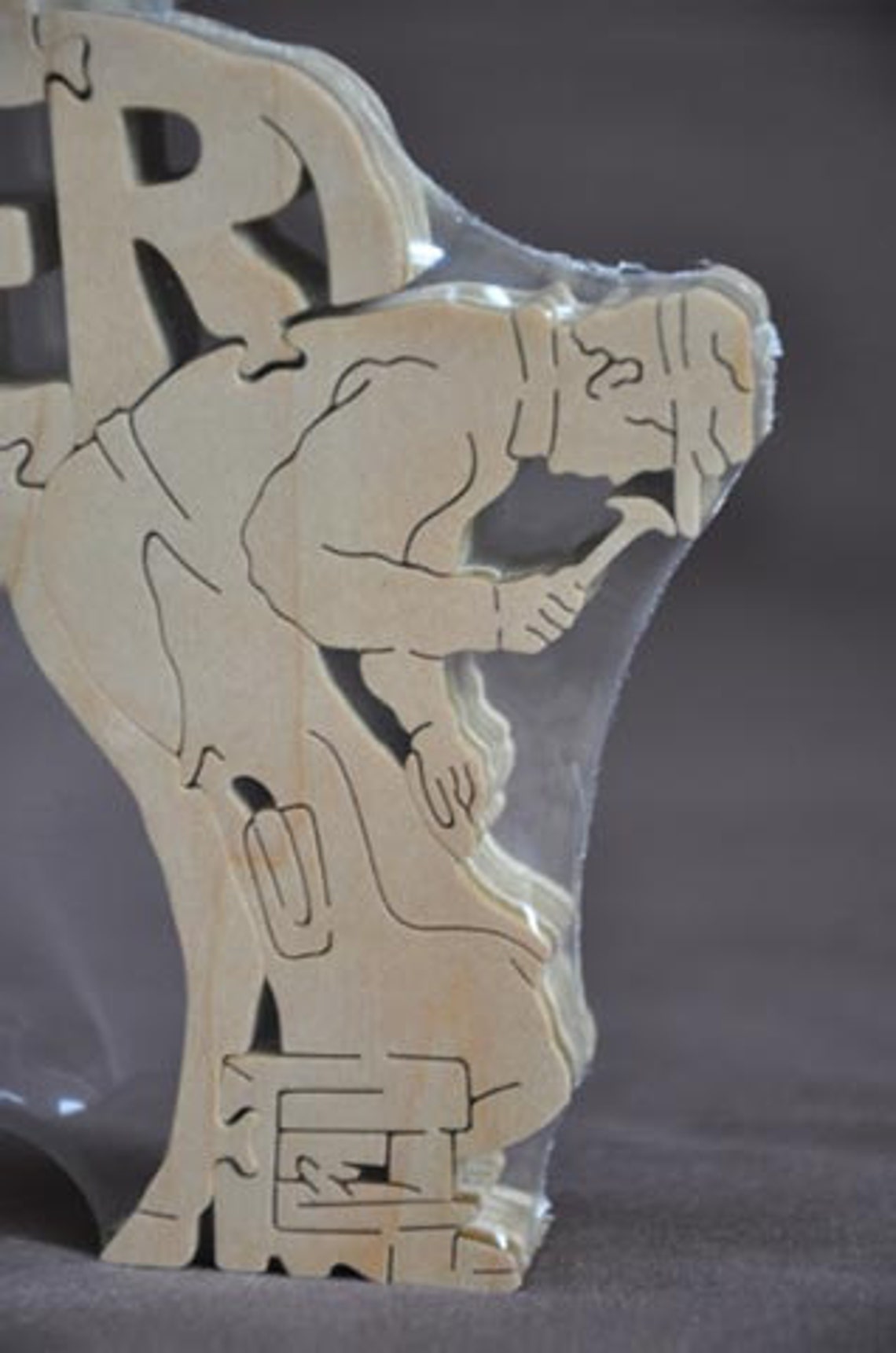 Farrier Horse Blacksmith Puzzle Wooden Toy Hand Cut With - Etsy