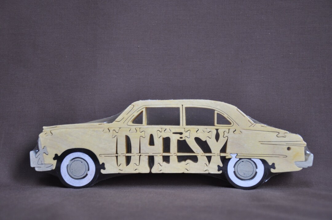 Custom Car or Truck Puzzle Made With the NAME of Your Choice Pick ...