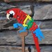Macaw Parrot Bird Animal Puzzle Wooden Toy Hand Cut Figurine Art ...