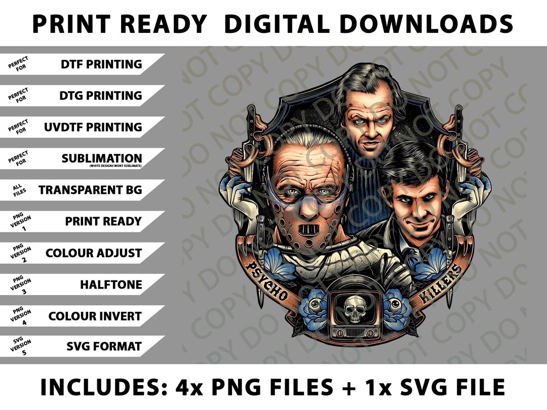 Psycho Killers, Horror, Psycho, the Shining, Hannibal Lecter ...