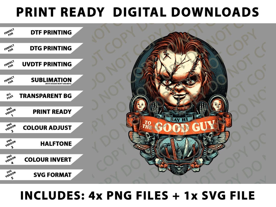 Good Guy PNG, Chucky PNG, Childs Play Movie, Cult of Chucky, Chucky ...