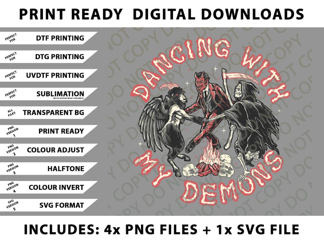 Dancing Demons, Dancing With My Demons PNG, Satan, Grim Reaper, Death ...