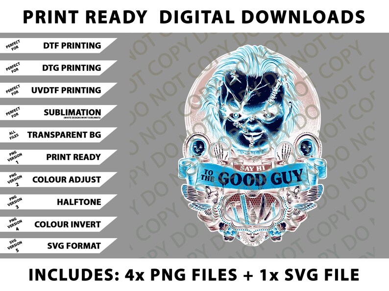 Good Guy PNG, Chucky PNG, Childs Play Movie, Cult of Chucky, Chucky ...