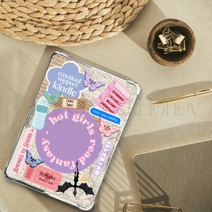 Hot Girls Read Fantasy ~ | Kindle Printable | Clear Case Insert ...