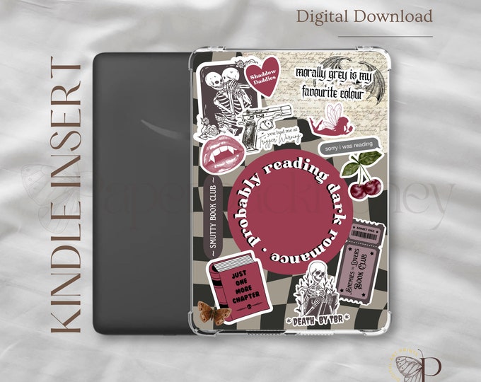 Dark Romance Era - Clear Case Insert | Kindle Insert | Kindle ...