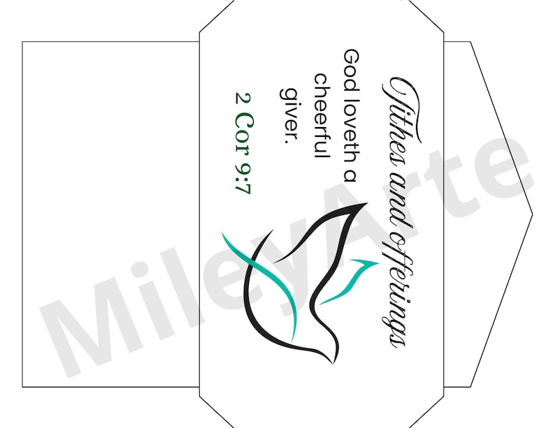 Church Envelopes for Tithes and Offerings | Printable Templates ...