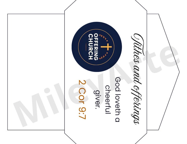 Church Envelopes for Tithes and Offerings | Printable Templates ...