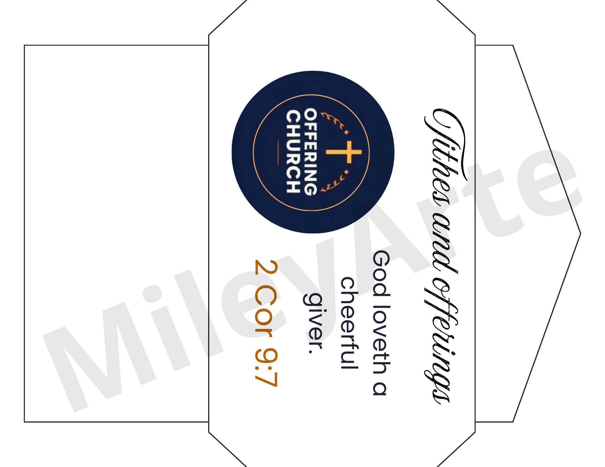 Church Envelopes for Tithes and Offerings | Printable Templates ...