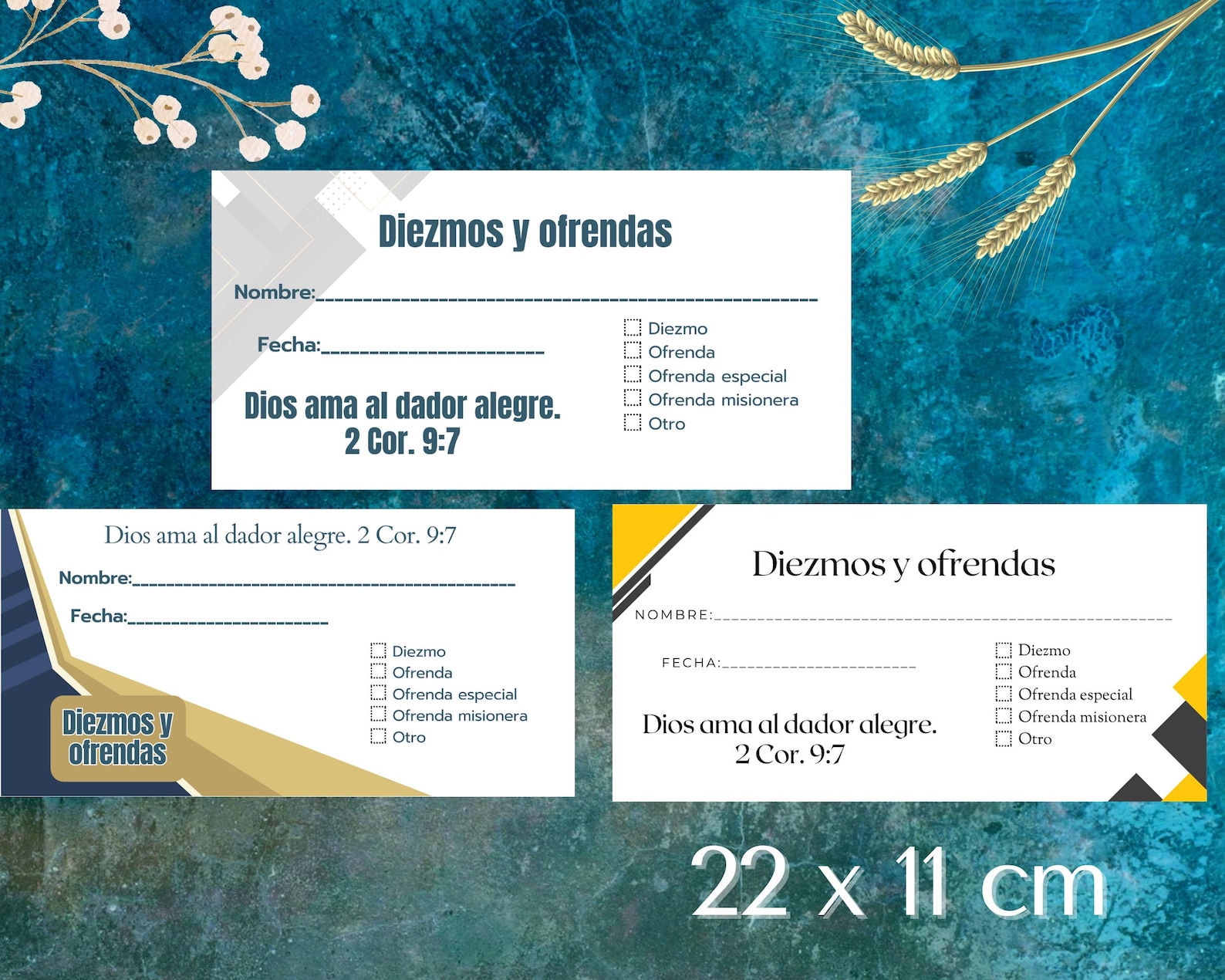 Printable Tithe and Offering Envelopes for the Church - Etsy