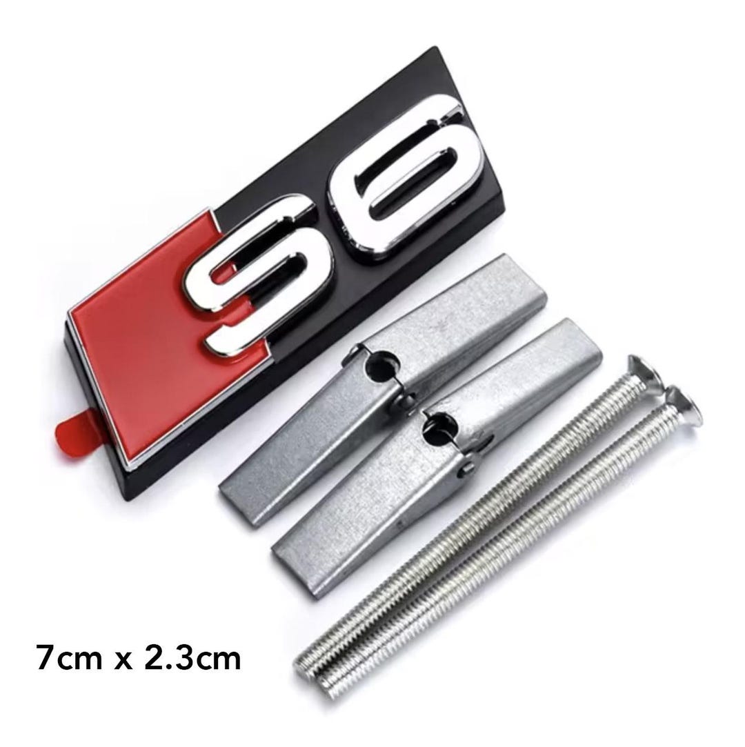 Front Grille Badge Sticker for S6 Logo Chrome Silver Emblem - Etsy