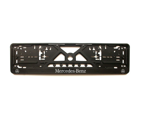 European License Number Plate Frame Holder Surround for Mercedes benz Etsy