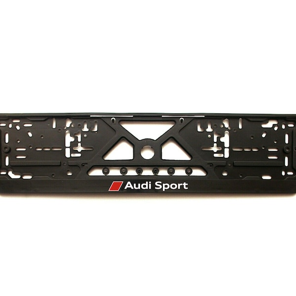 Audi Sport License Plate Frame - Etsy
