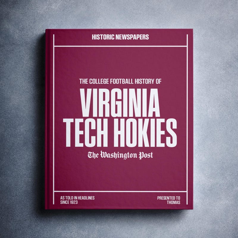 Virginia Tech Man - Etsy UK