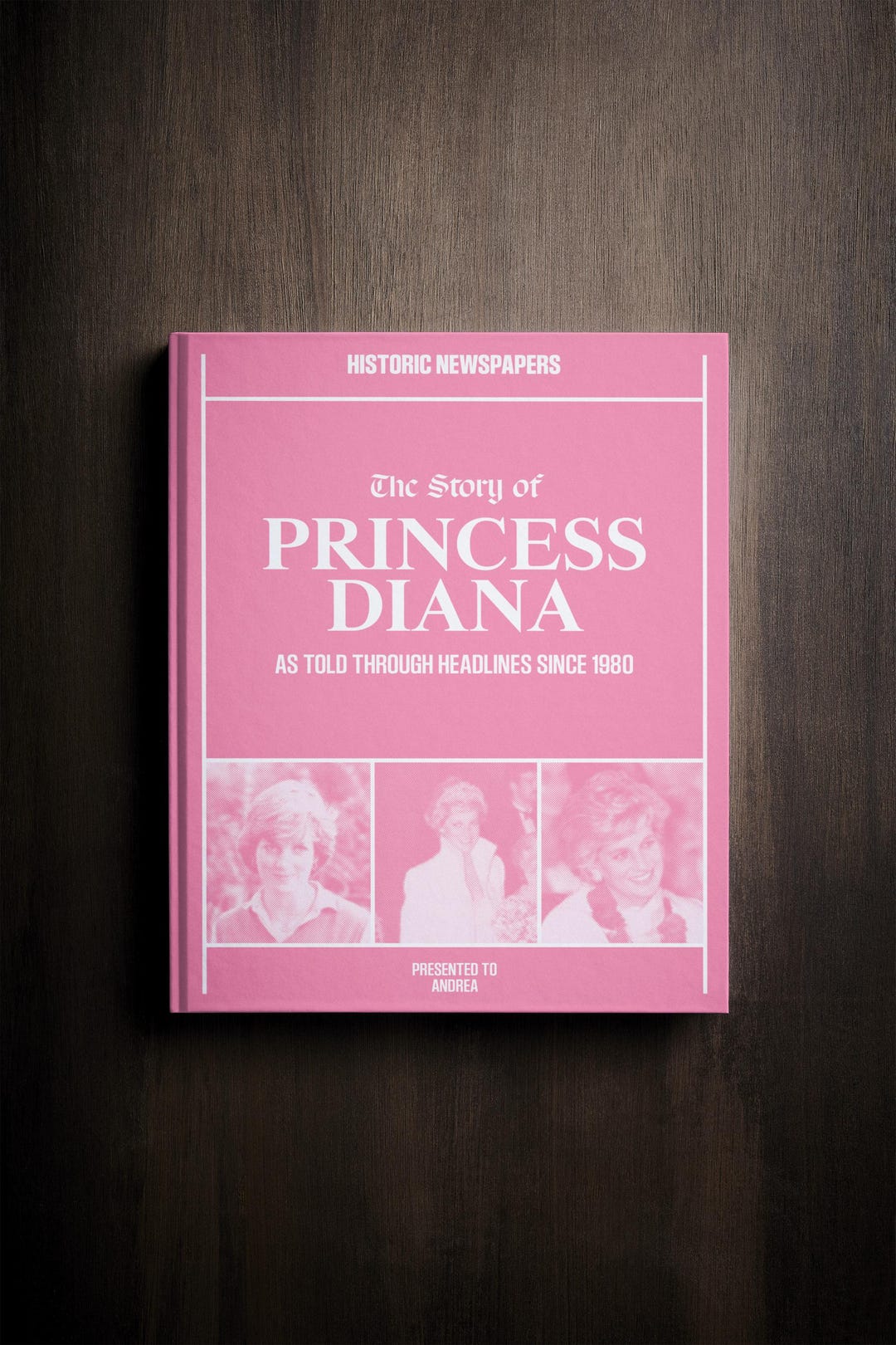 Princess Diana | Personalised Royal History Book | Deluxe Monarchy Fan ...