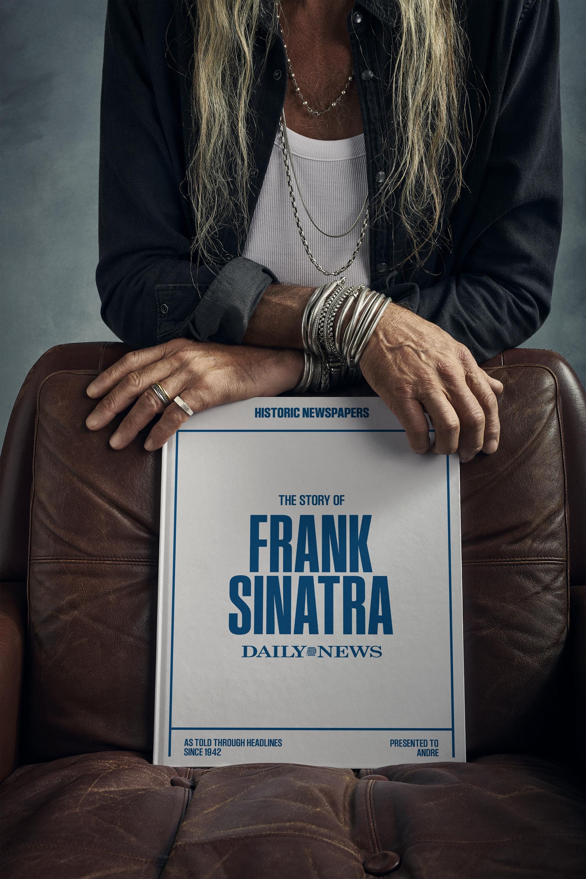 Frank Sinatra | Personalised Music History Book | Music Fan Gift | News ...