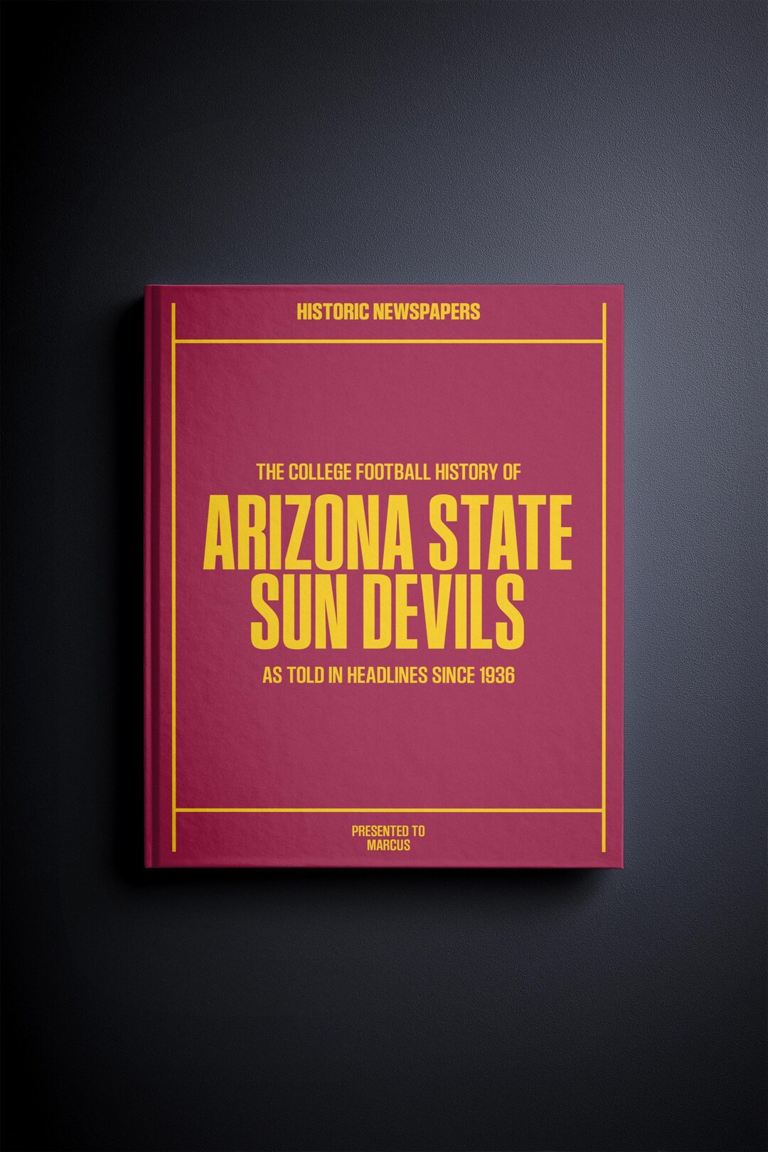 Arizona State Sun Devils Gift - NCAA College Football History in ...