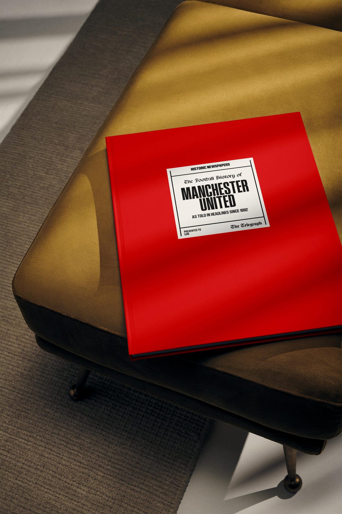 Manchester United Football Gift -old Trafford MANU History in Telegraph ...