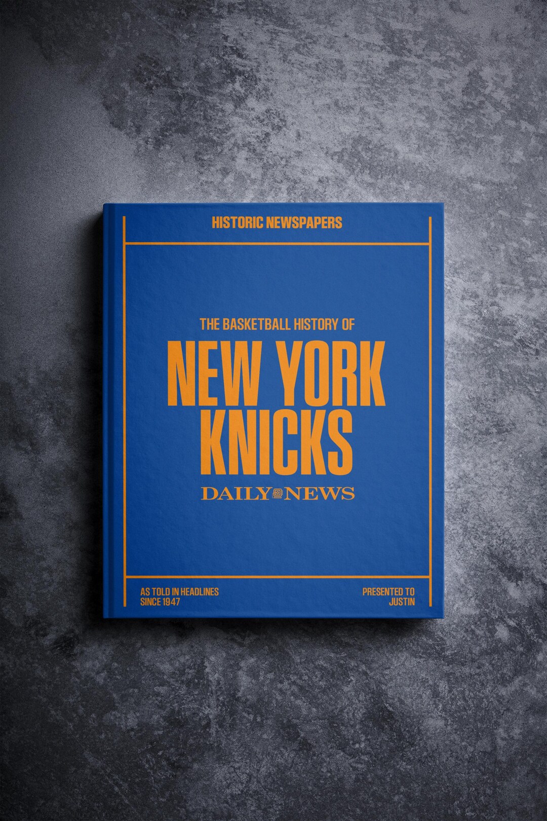 New York Knicks Gift - Pro Basketball History in Newspaper Headlines ...