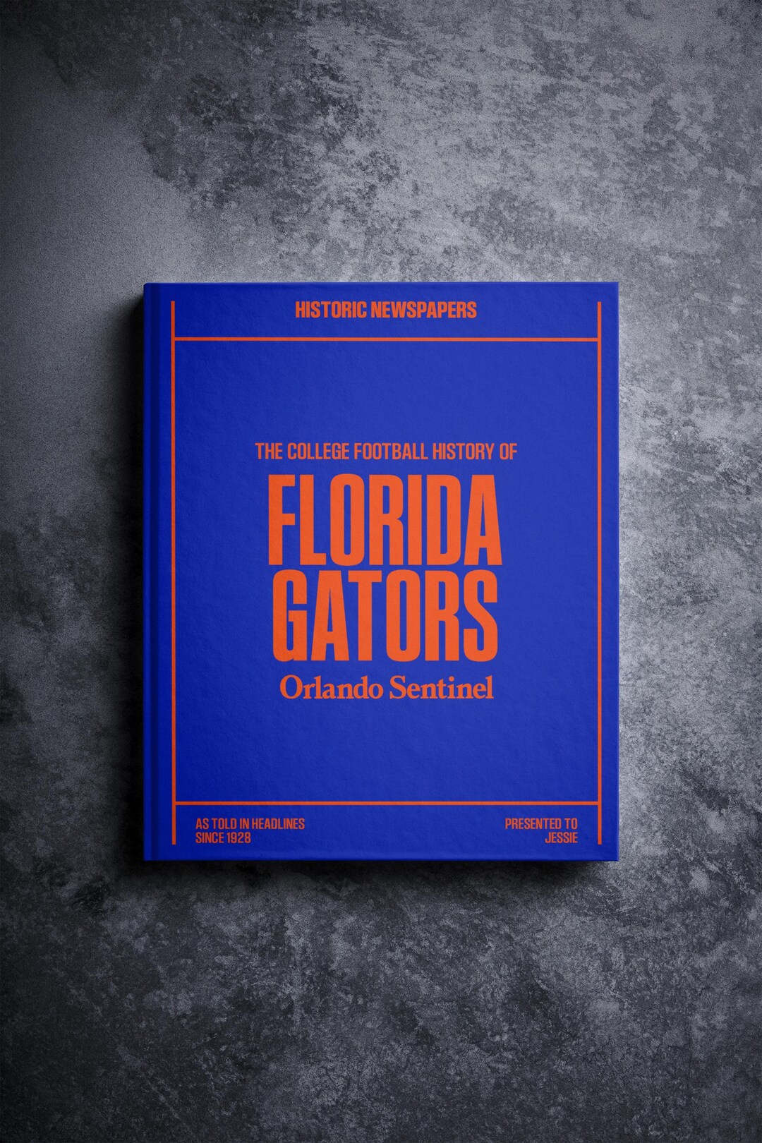 Florida Gators Gift - NCAA College Football History Newspaper Headlines ...