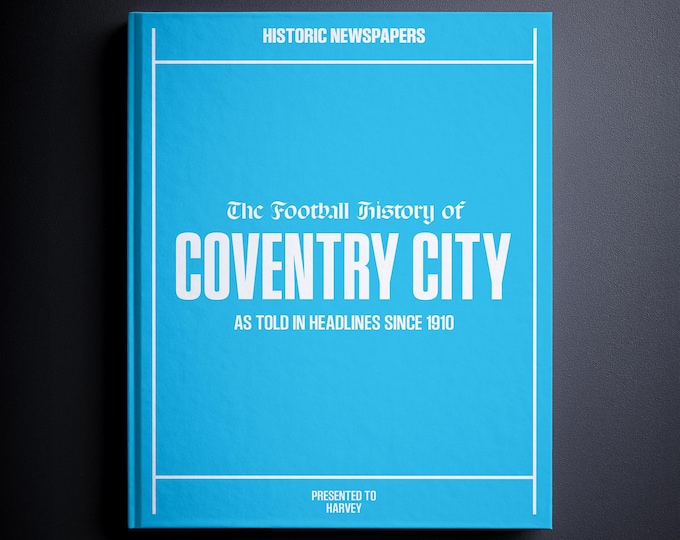 Coventry City Poster | A3 A4 Coventry City Print Poster | Football Art ...
