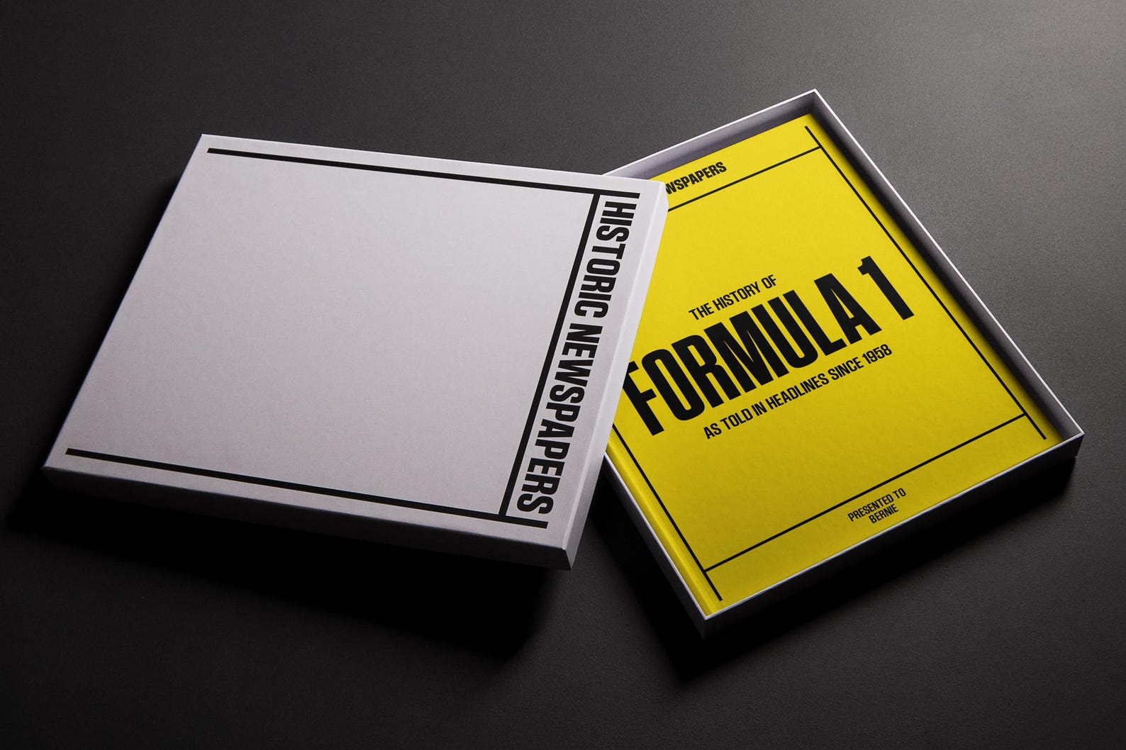 Formula One Gift - F1 History in Newspaper Headlines Book ...