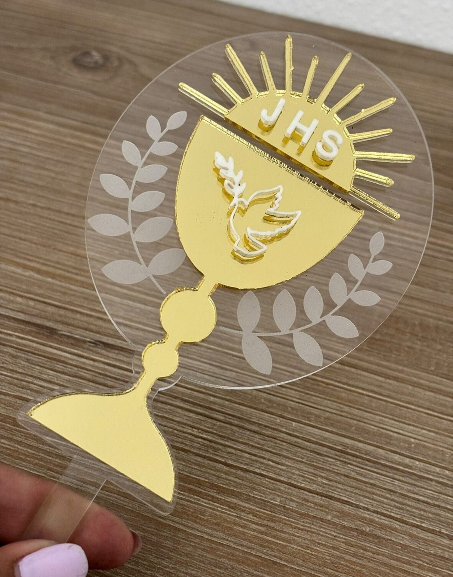 First Communion Cake Topper - Etsy