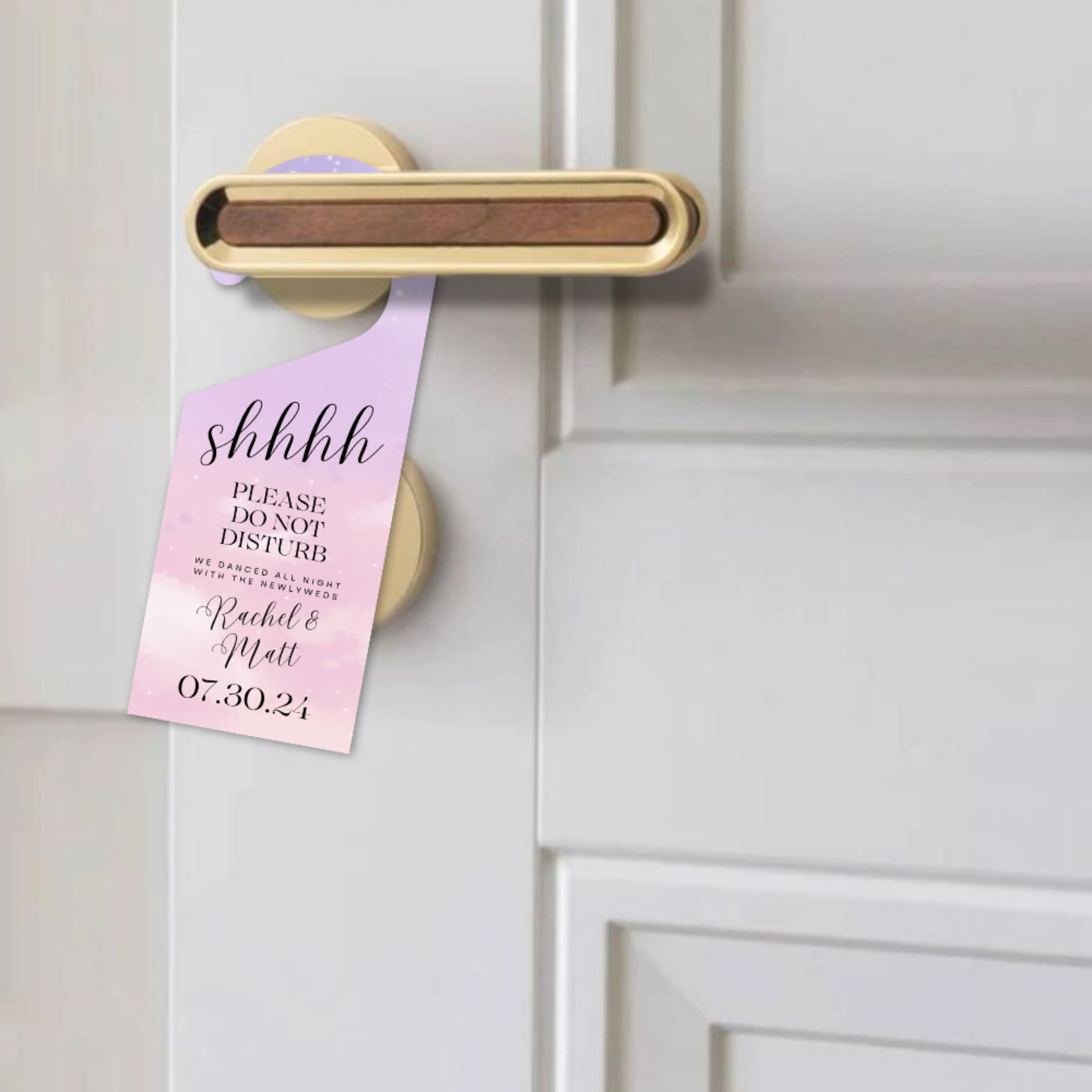 Canva Editable Door Hanger Mockup Template, Doorknob Hanging, Door ...