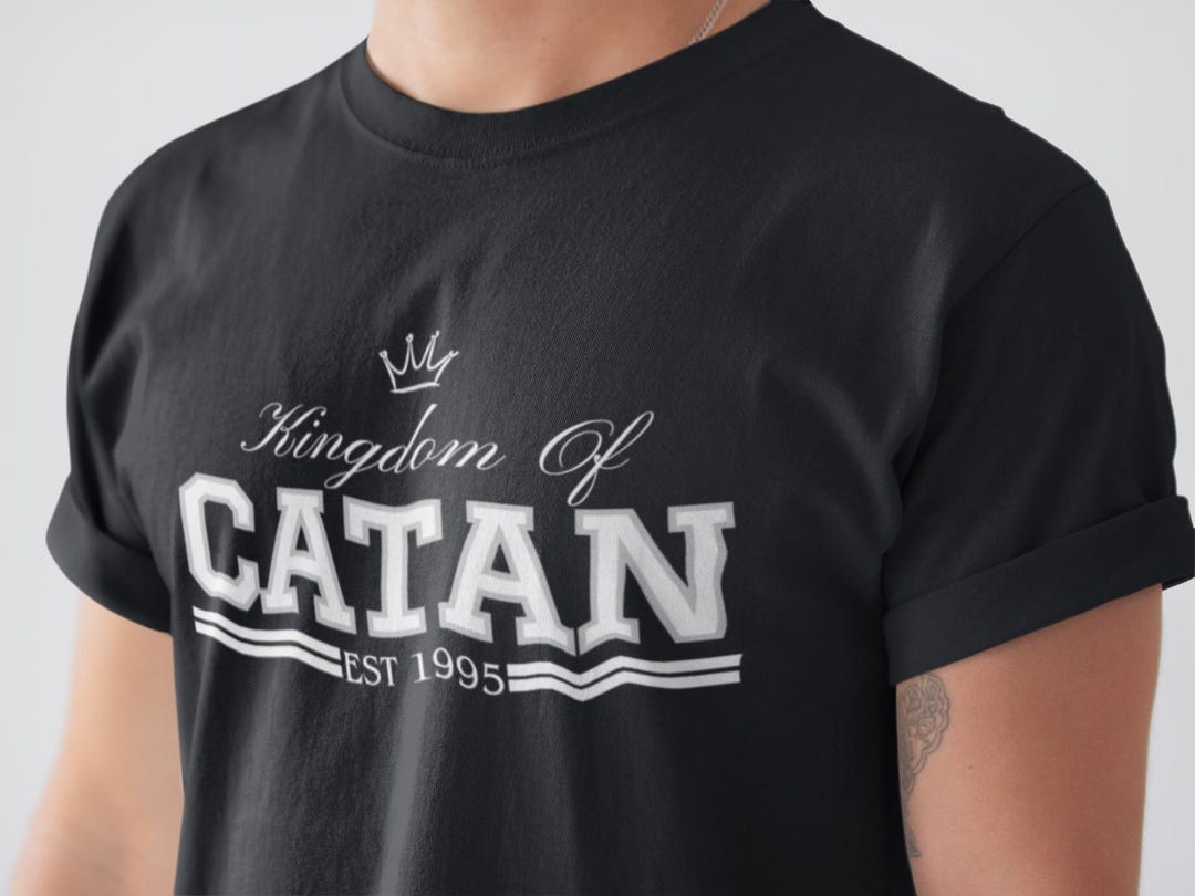 Kingdom of Catan Graduate College T Shirt, Unique Settlers of Catan ...