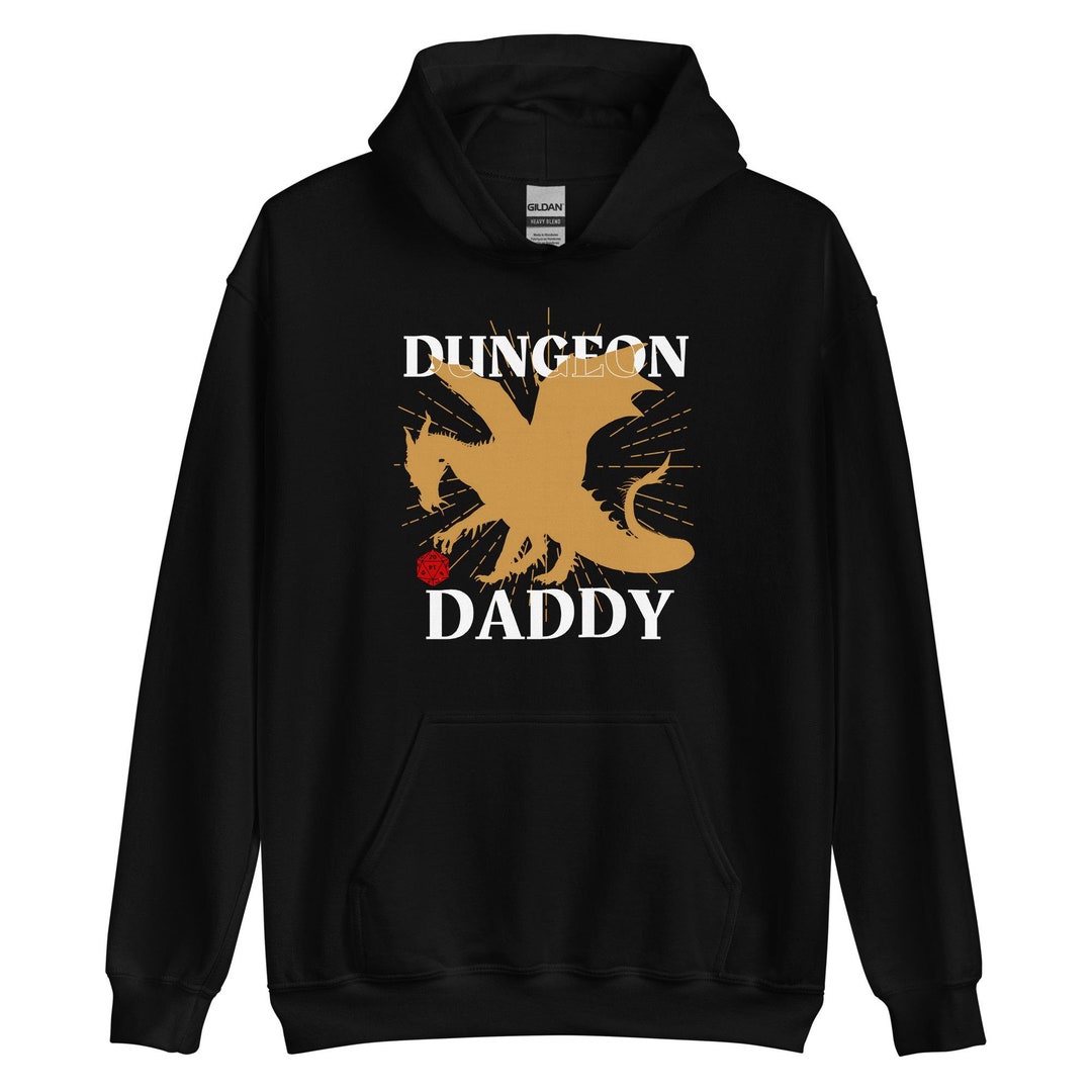 Dungeon Daddy Dnd Hoodie, Dungeons and Dragons Sweater for Dads ...