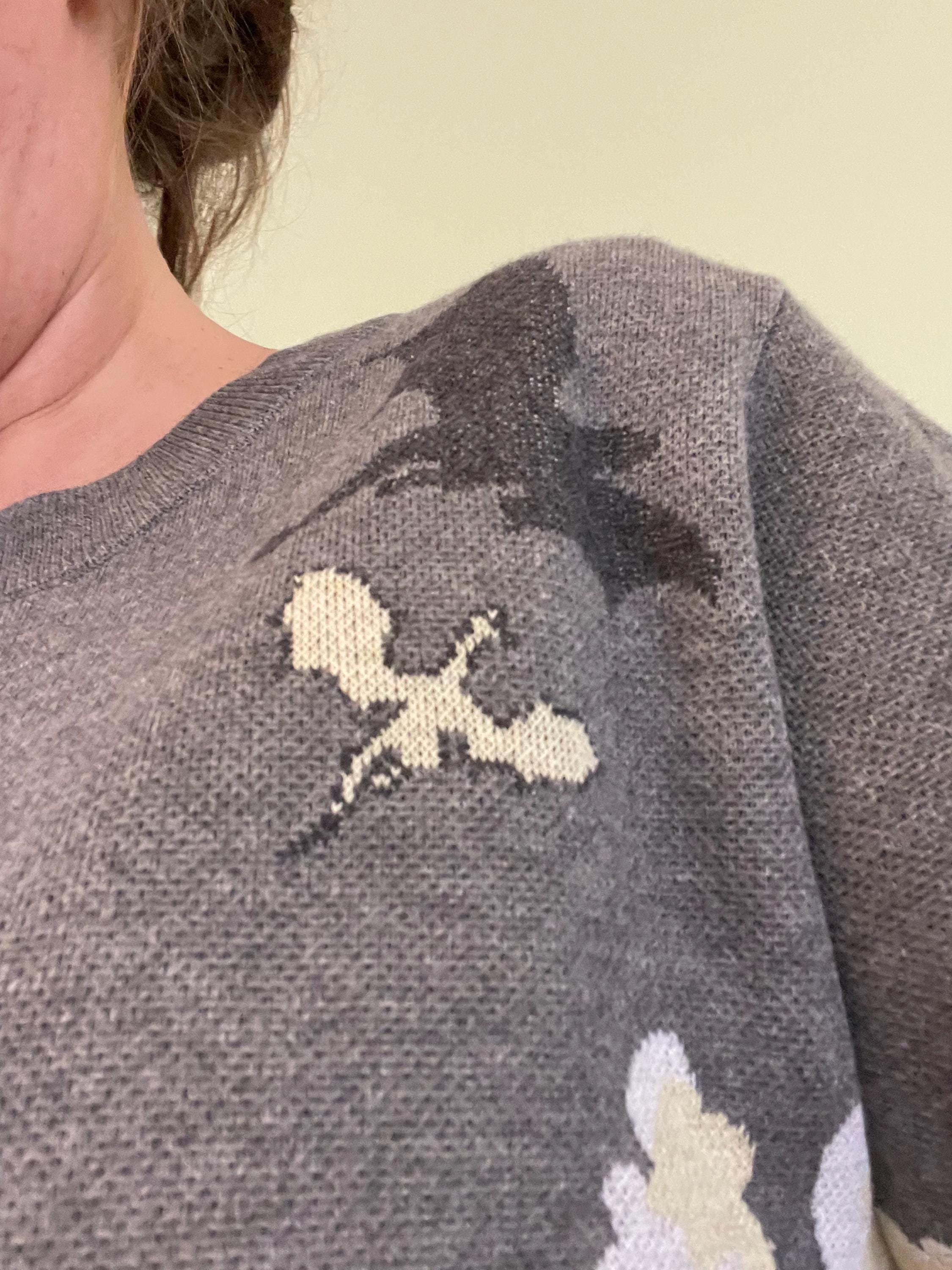 Dragon Scene Knitted Sweater, Dragon Rider Fantasy Knit Sweatshirt, Dnd ...