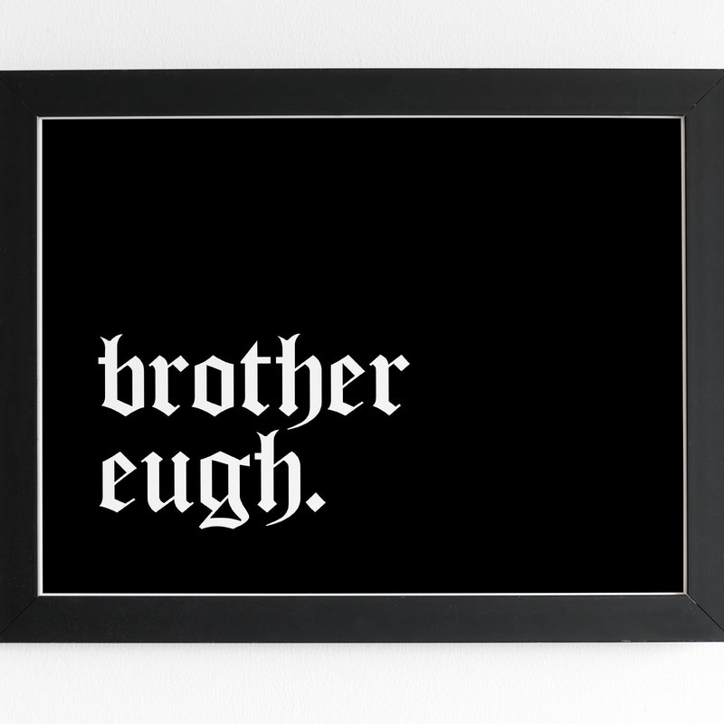 Ew brother - Etsy México
