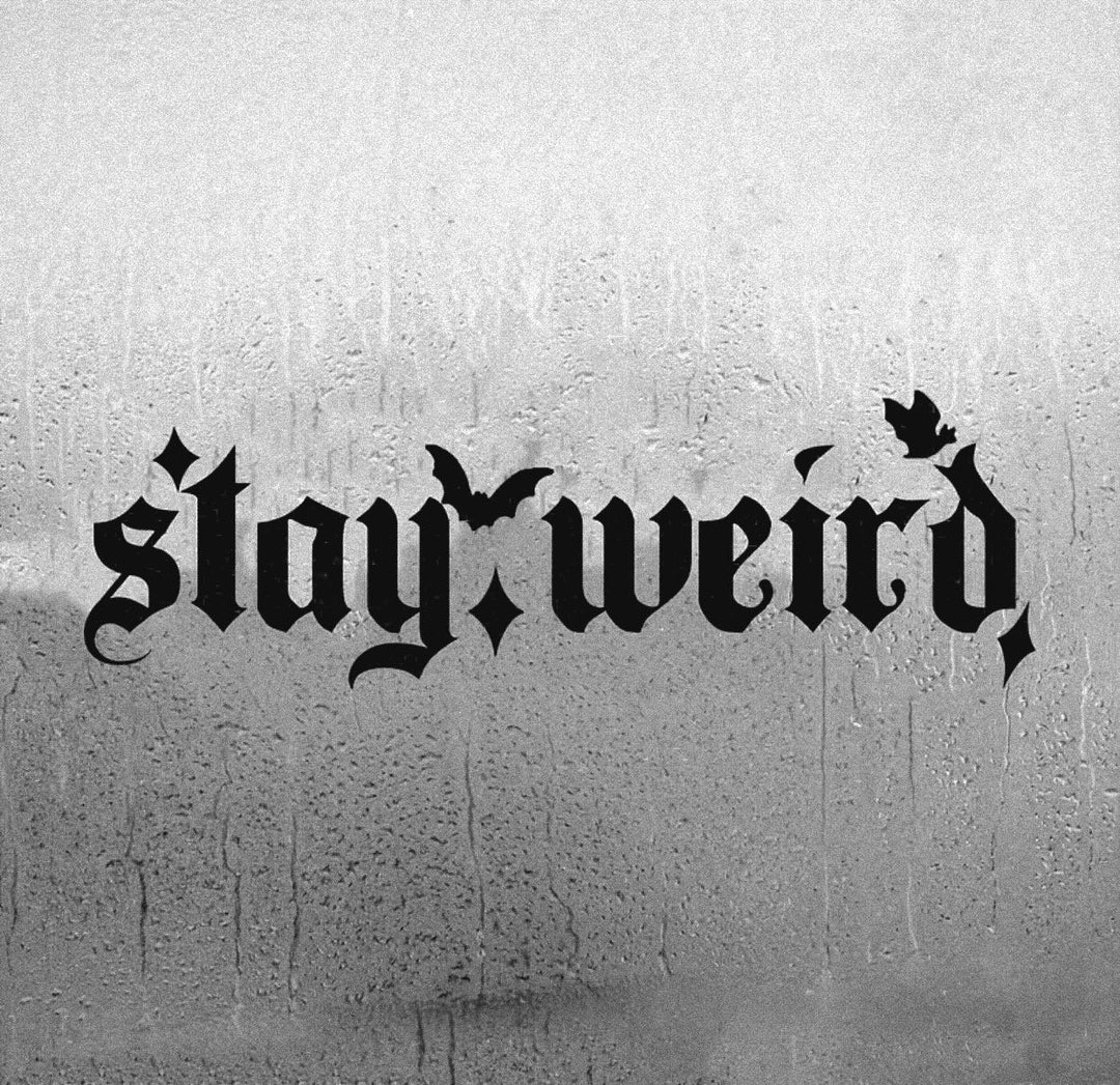 Spooky Punk Emo Gothic Stickers Decals Bumper Decal, Laptop Decal ...