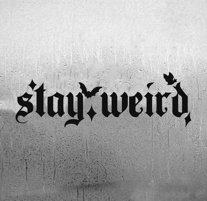 Spooky Punk Emo Gothic Stickers Decals Bumper Decal, Laptop Decal ...