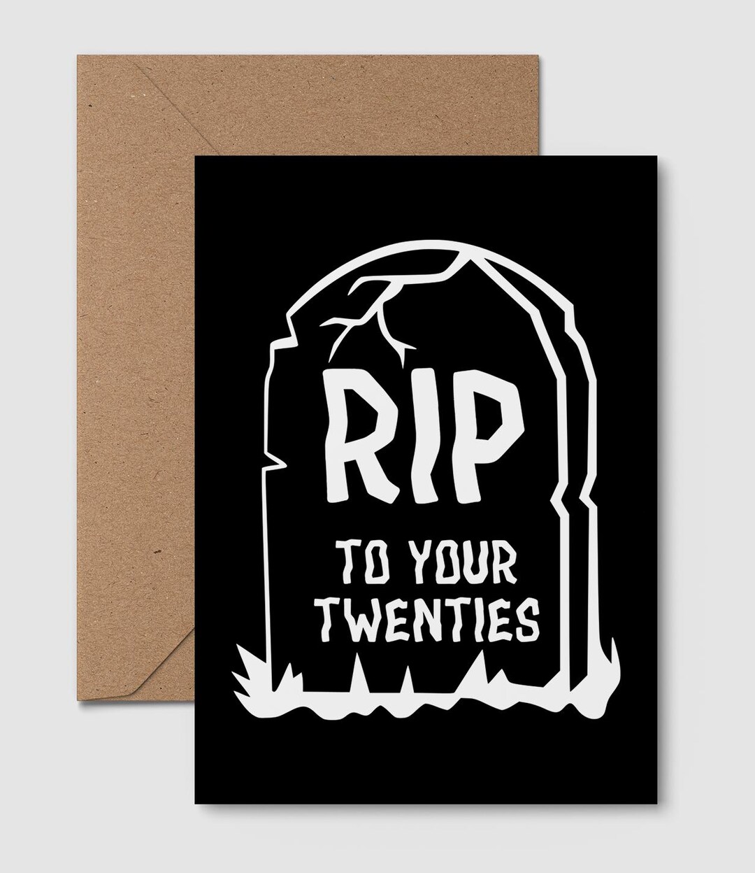 Custom Birthday Card Punk / Emo / Alt | RIP to Your Twenties, 30th ...