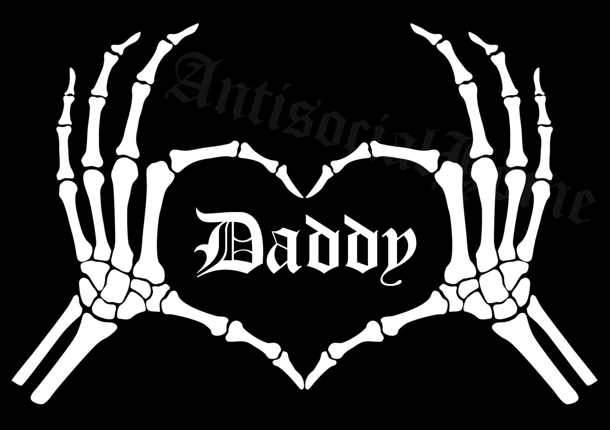 Custom Emo Father's Day Print Daddy Gift, Dad Gift, Custom Daddy ...