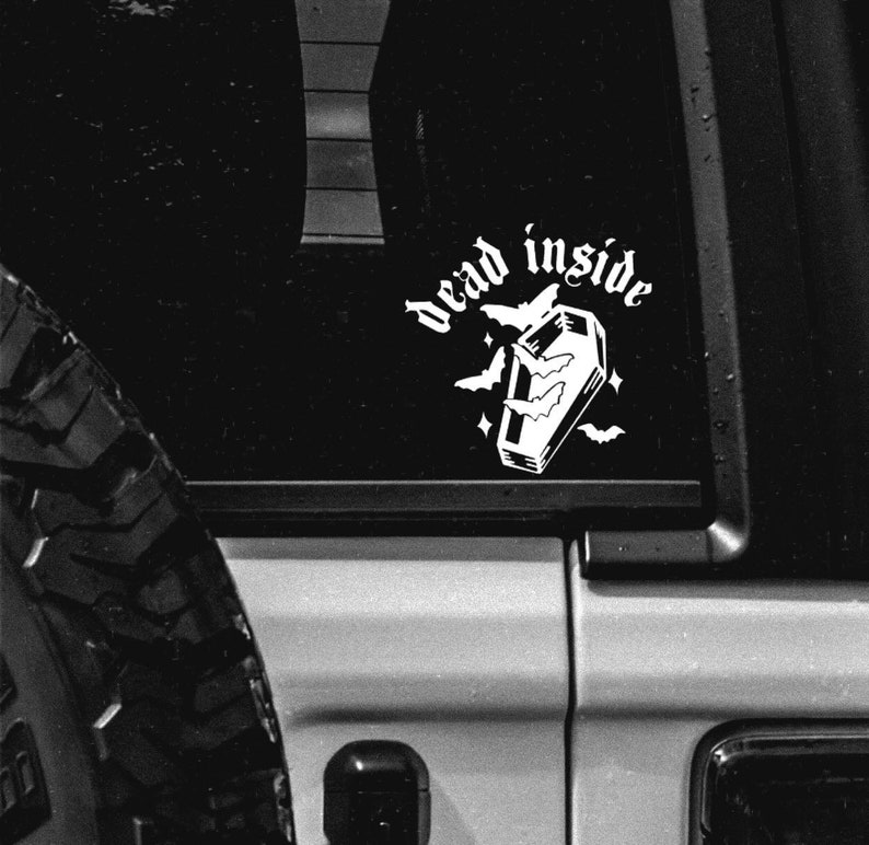 Spooky Punk Emo Gothic Stickers Decals Bumper Decal, Laptop Decal ...