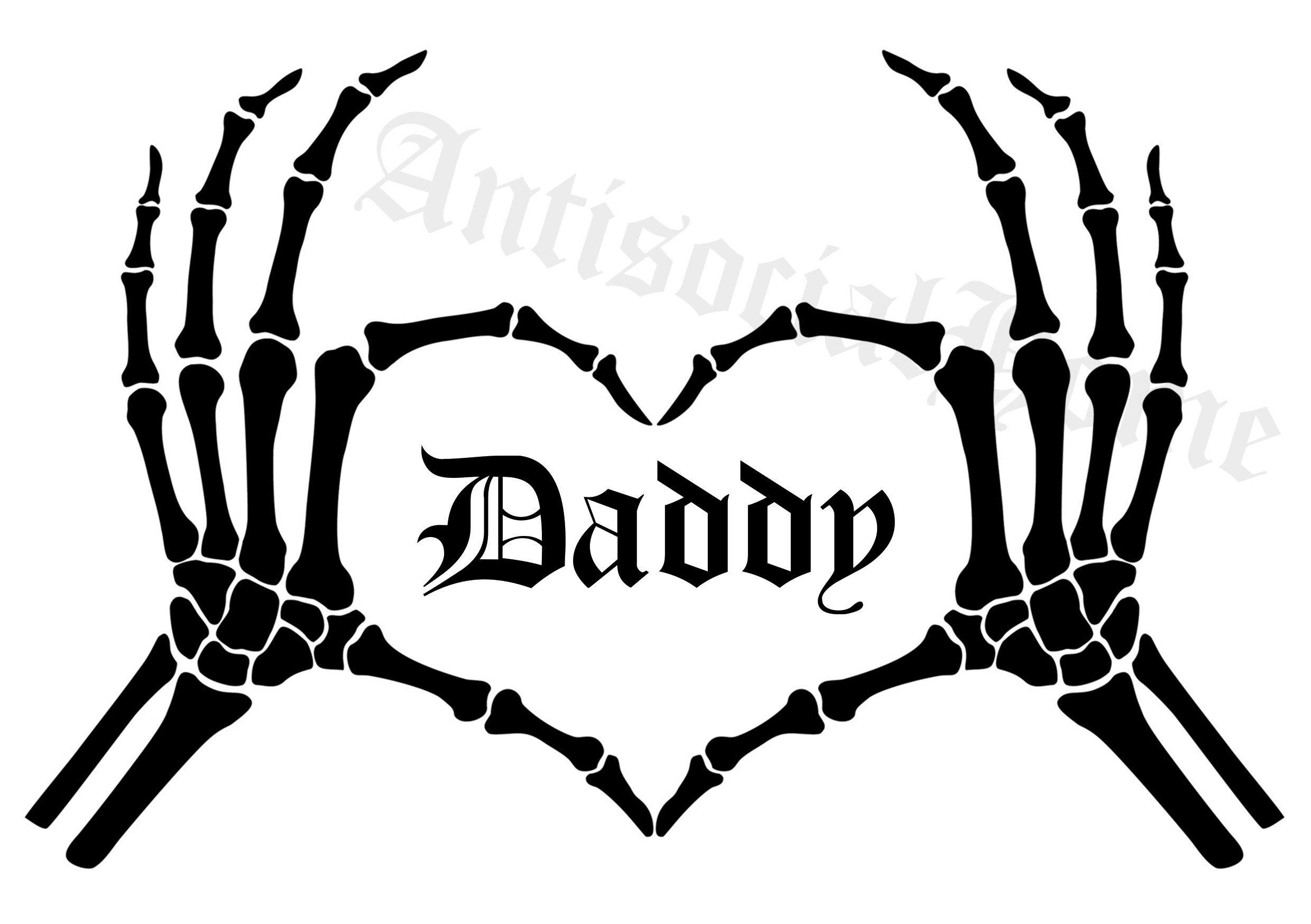 Custom Emo Father's Day Print Daddy Gift, Dad Gift, Custom Daddy ...