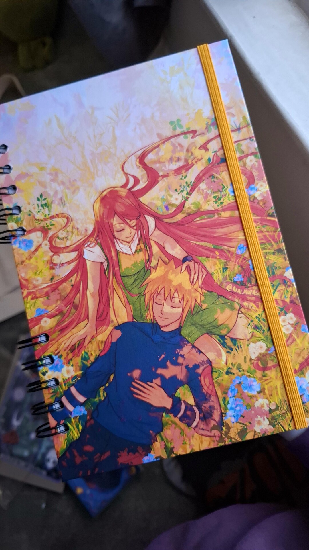 Naruto - Minato and Kushina - Hardcovered Notebook - Ninja Anime ...