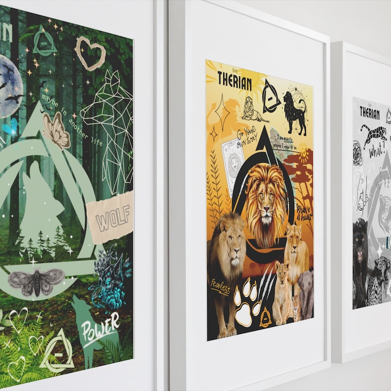 Therian Poster - Etsy
