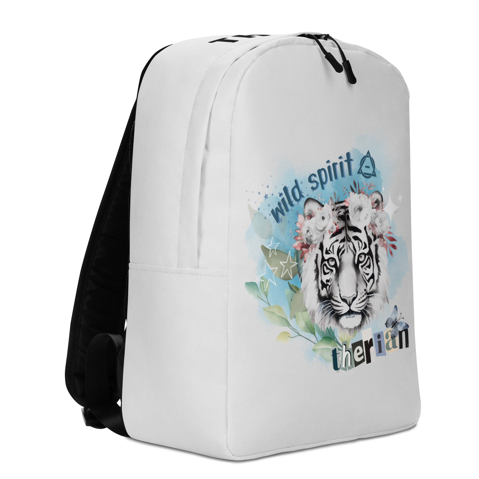 Therian White Tiger Backpack - Etsy