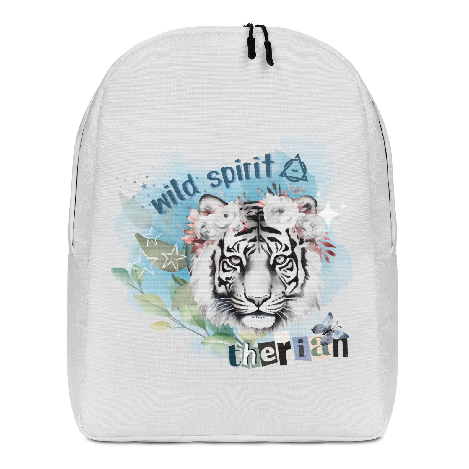 Therian White Tiger Backpack - Etsy